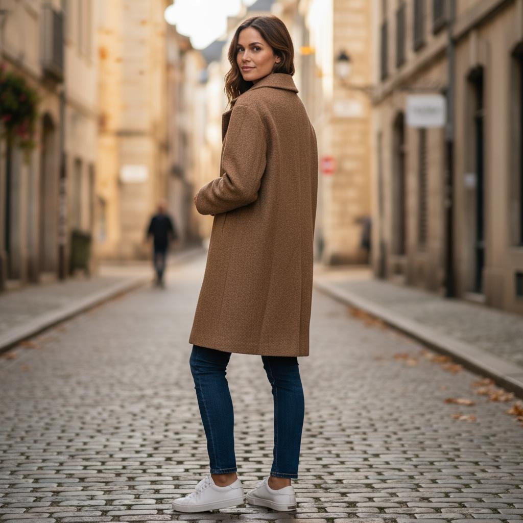 The Textured Cocoon Wool Coat – Beautiful You Closet